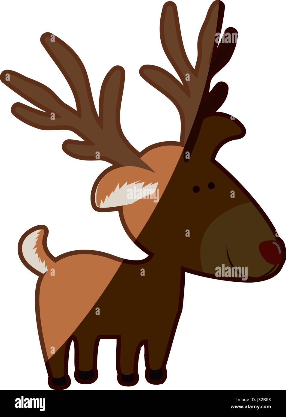 Big ear horn Stock Vector Images - Alamy