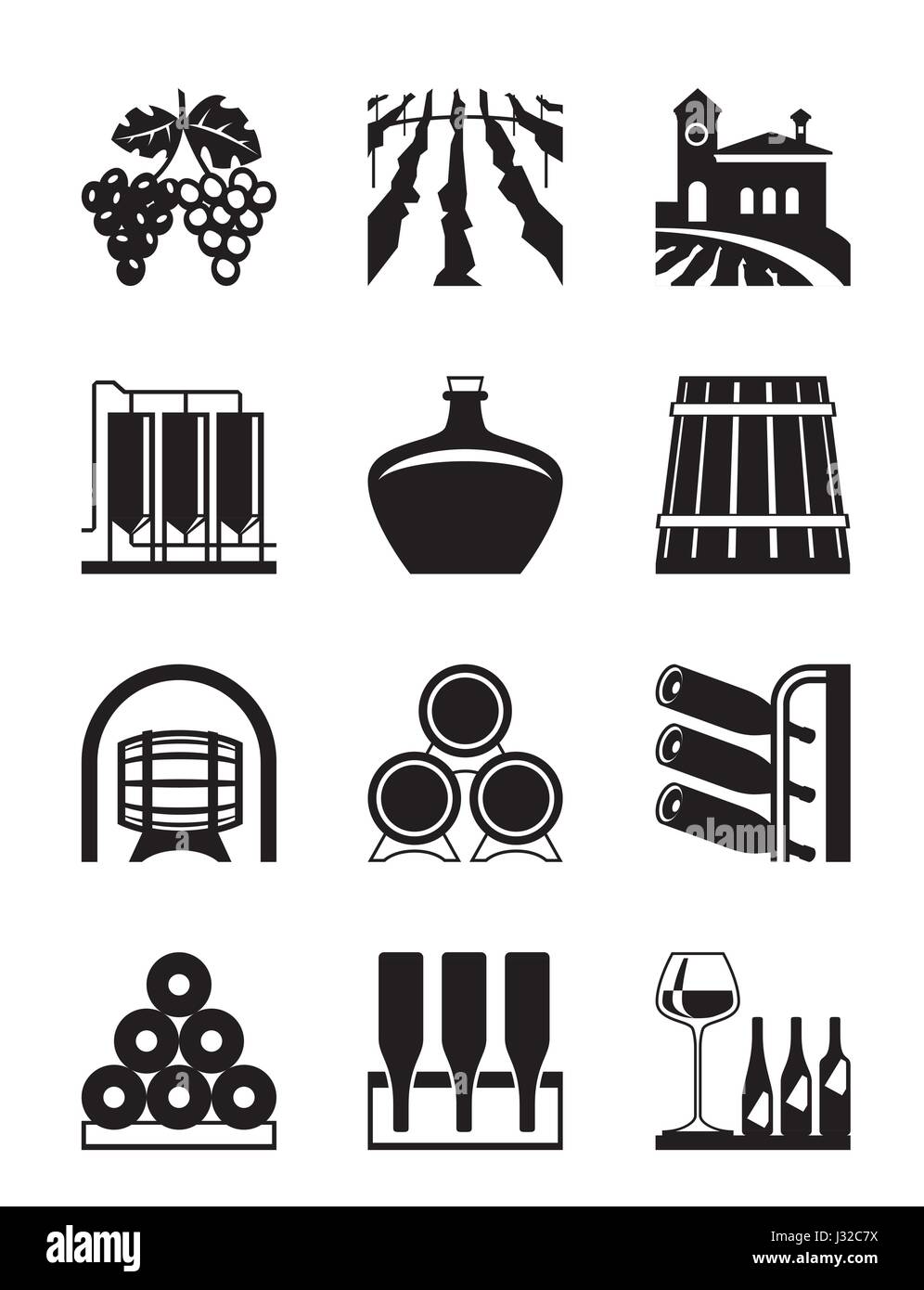 Vineyard icon set - vector illustration Stock Vector Image & Art - Alamy Vineyard icon set - vector illustration Stock Vector Image & Art - Alamy