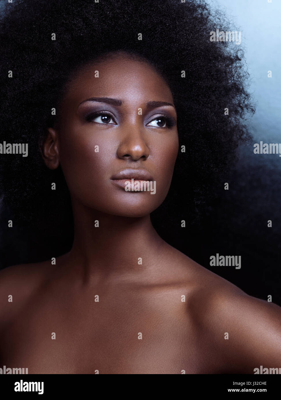 License and prints at MaximImages.com - Expressive artistic portrait of ...