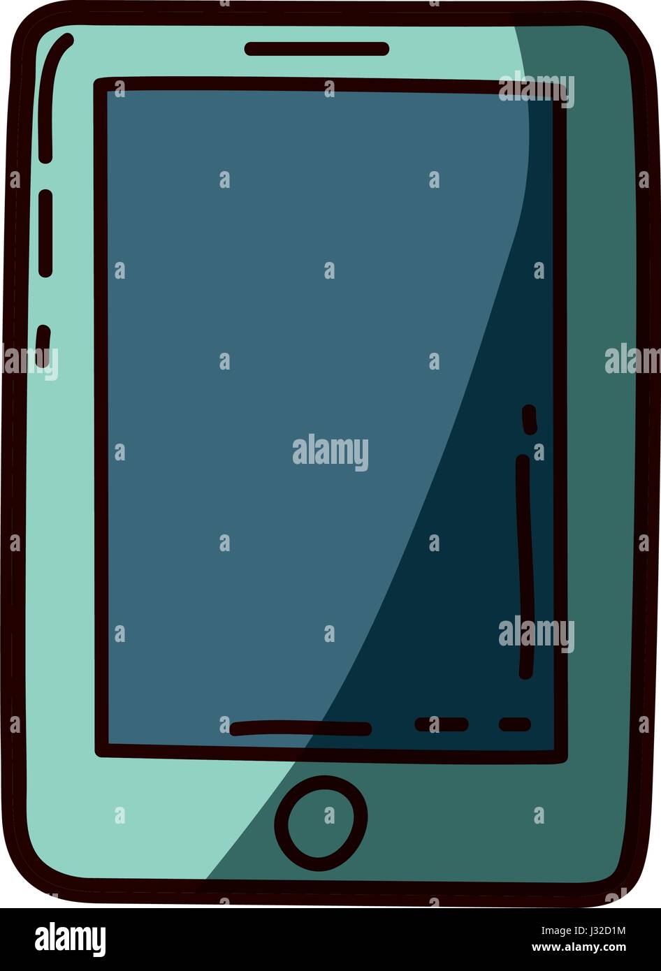 Half tablet Stock Vector Images - Alamy