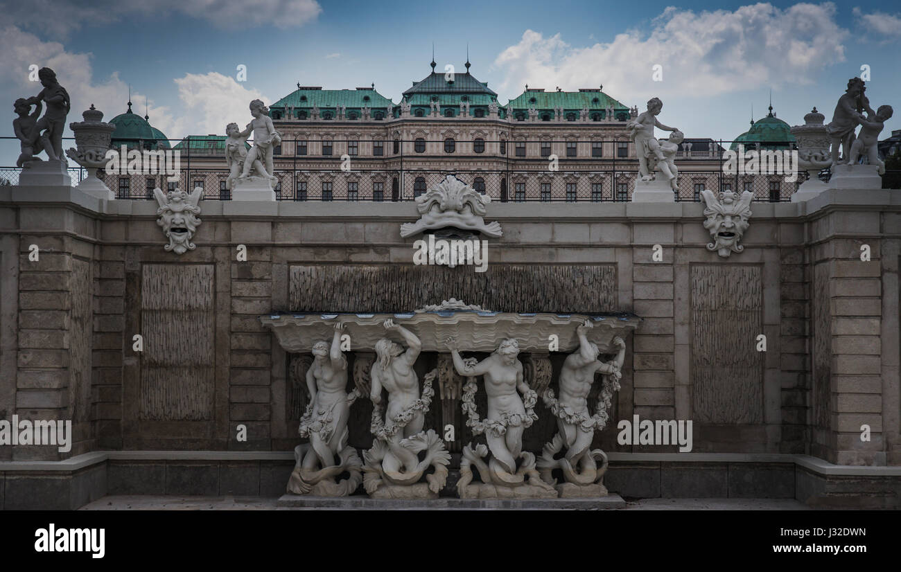 The Belvedere Museum Vienna Stock Photo - Alamy