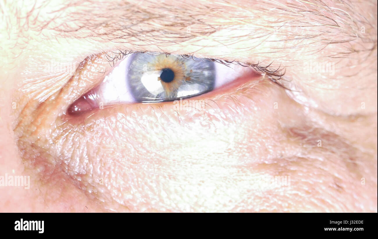 Extreme close up of male eye Stock Photo - Alamy