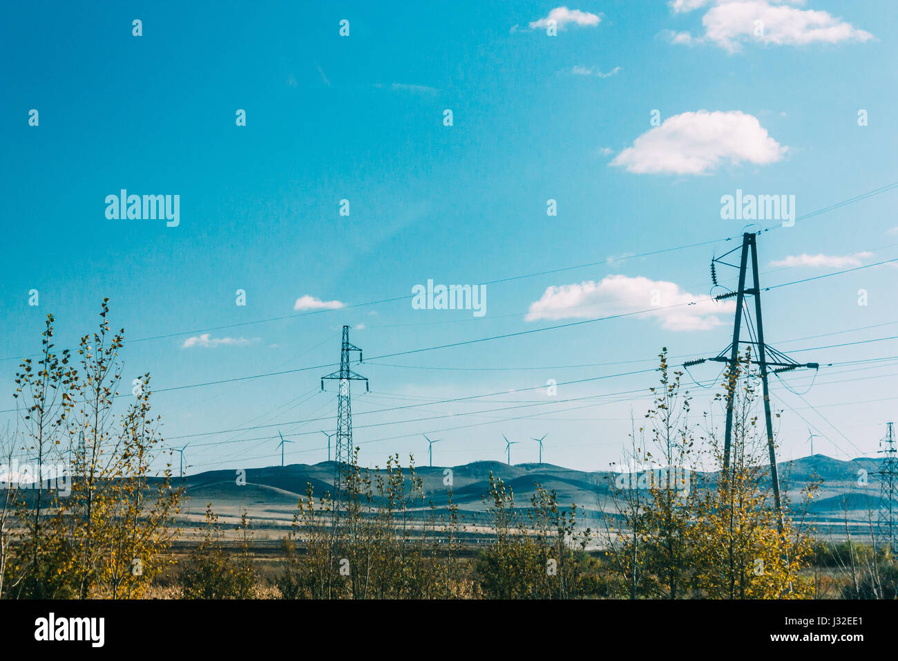 Asia agriculture pylon hi-res stock photography and images - Alamy