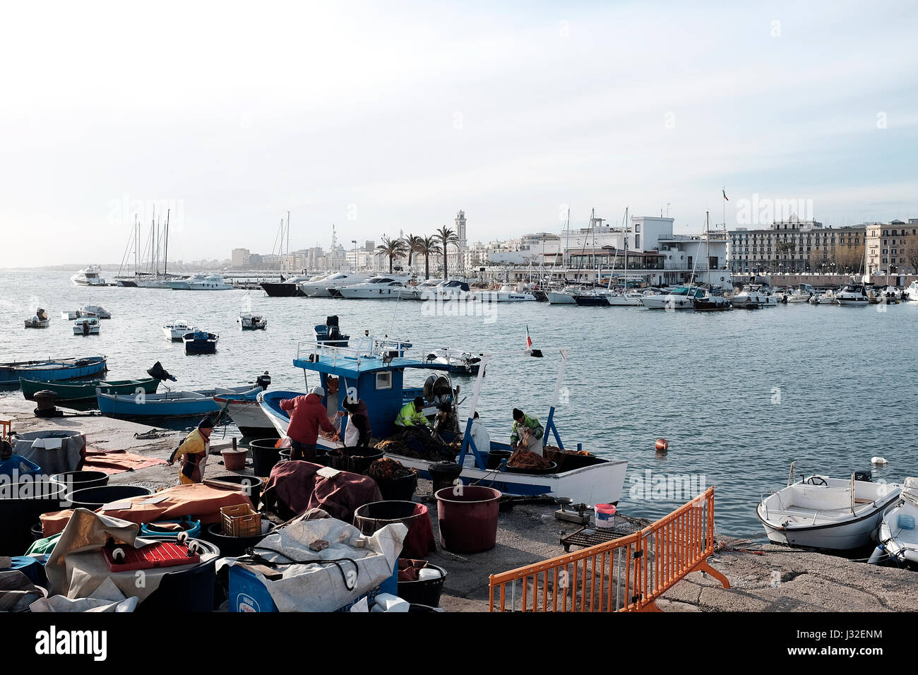 Bari port hi-res stock photography and images - Alamy