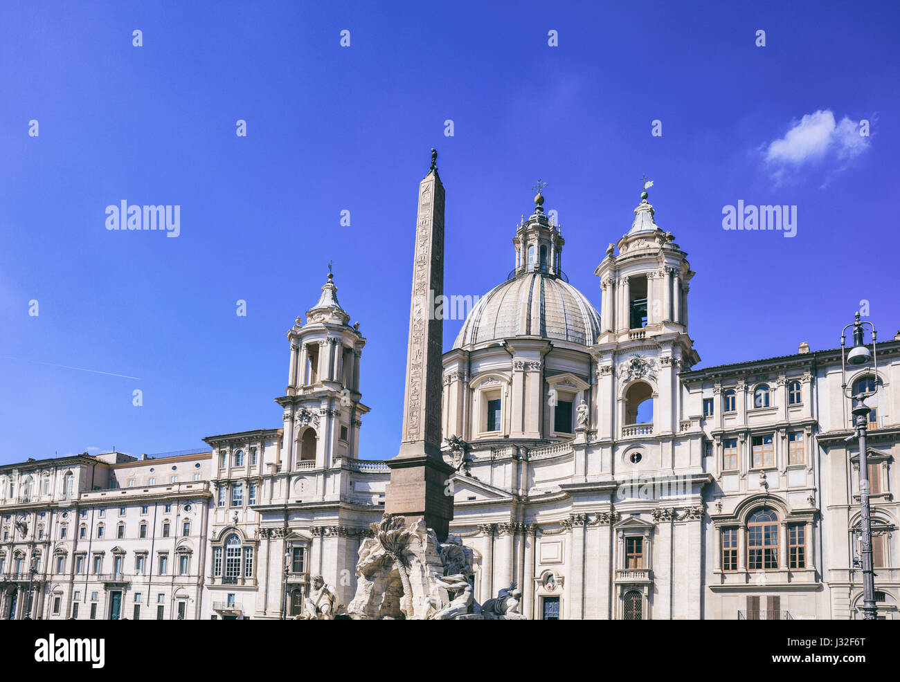 Rome, Italy - Navona square (Piazza Navona Stock Photo - Alamy