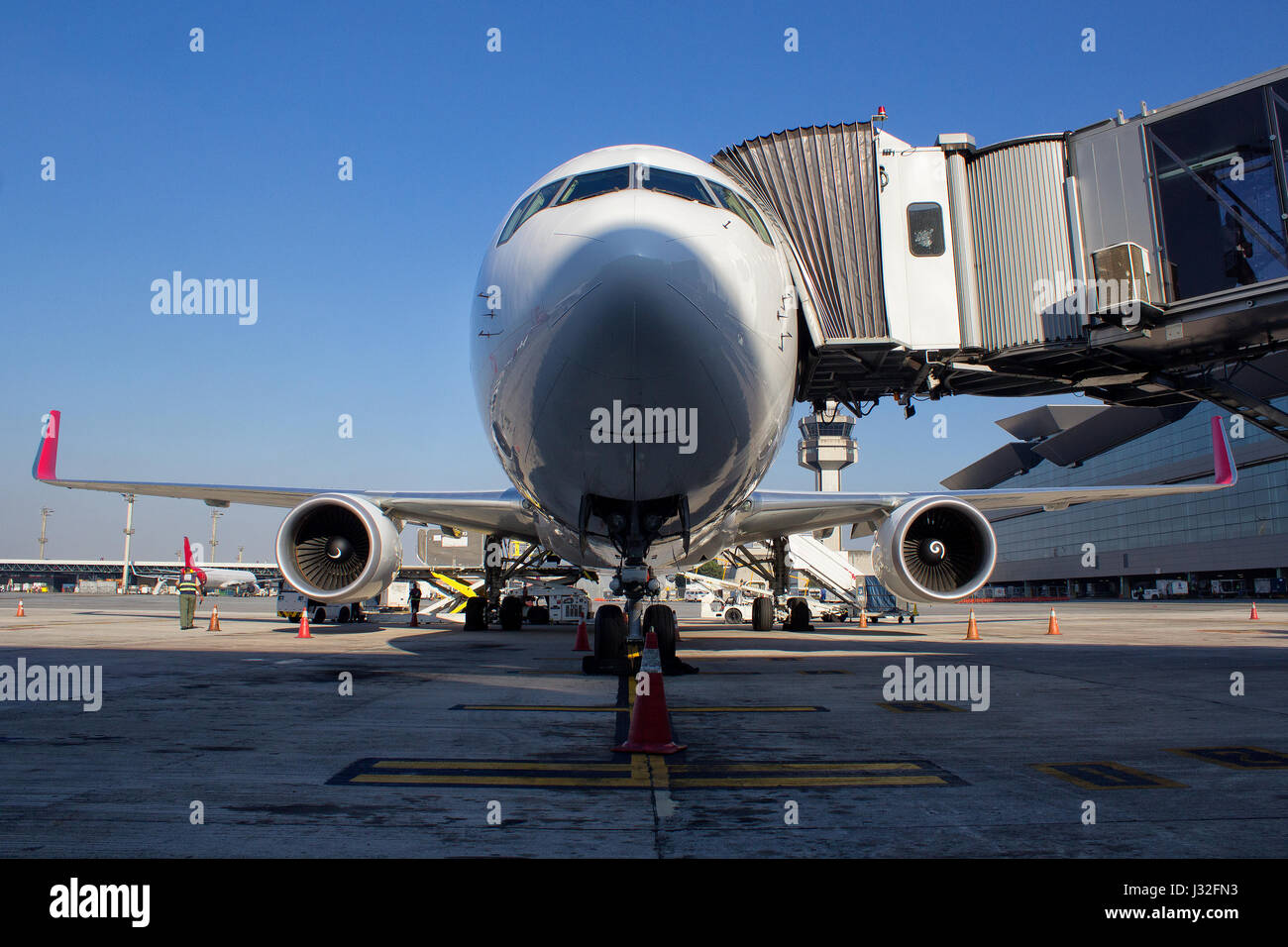 Boeing 767-300 parked at Guarulhos International Airport - Sao Paulo ...