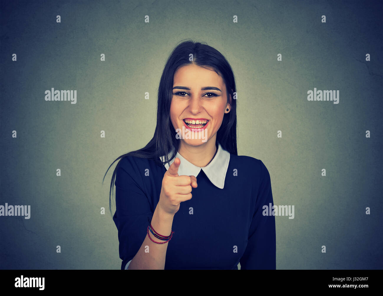 Indian woman laughing at funny joke hi-res stock photography and images ...