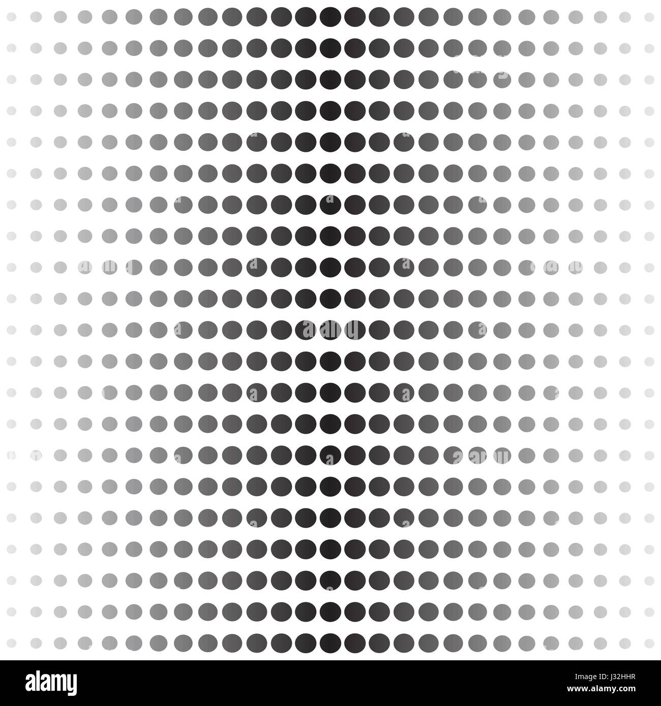 Retro halftone effect gradient Black and White Stock Photos & Images ...