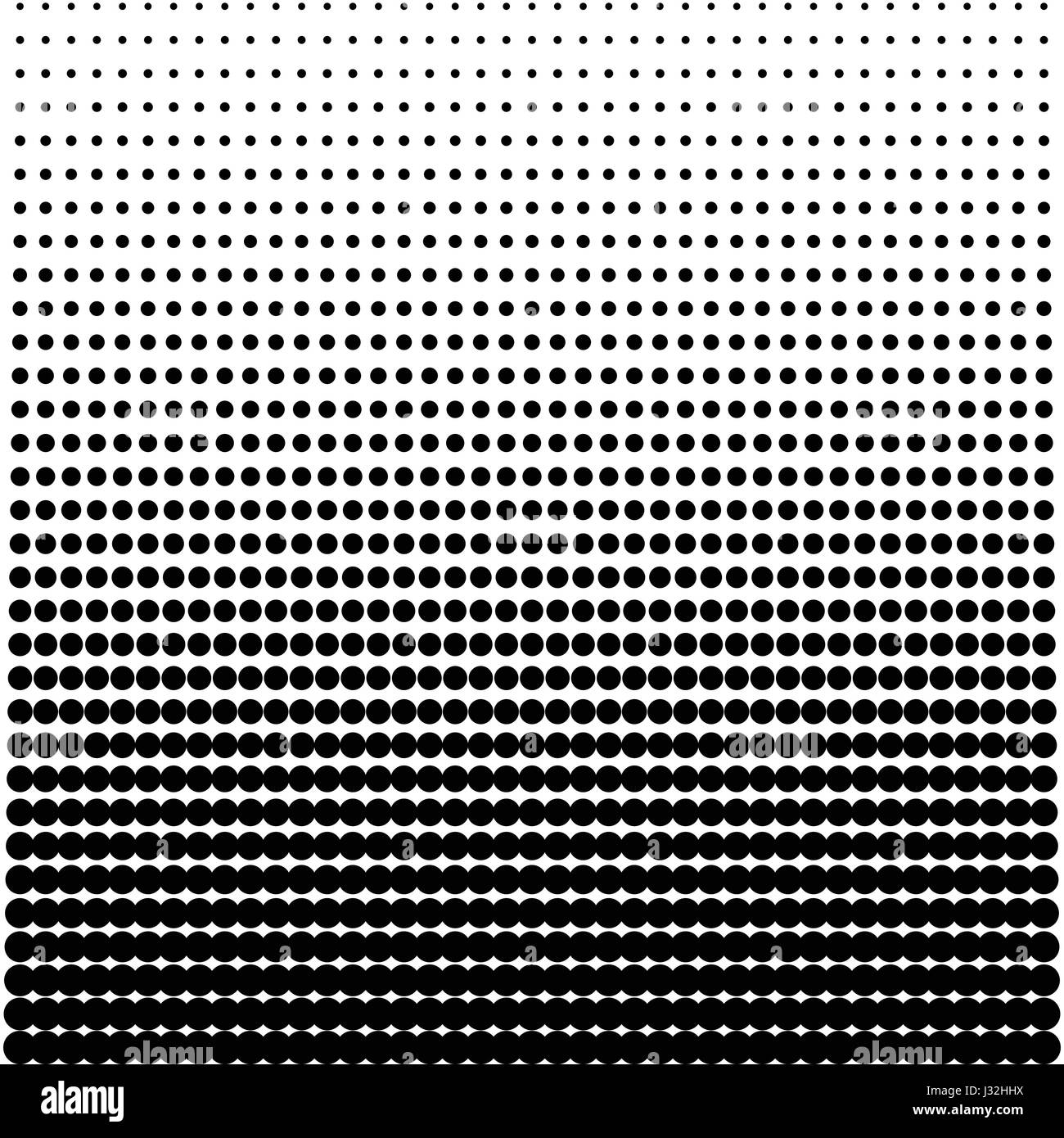 Halftone dots circle vector Black and White Stock Photos & Images - Alamy