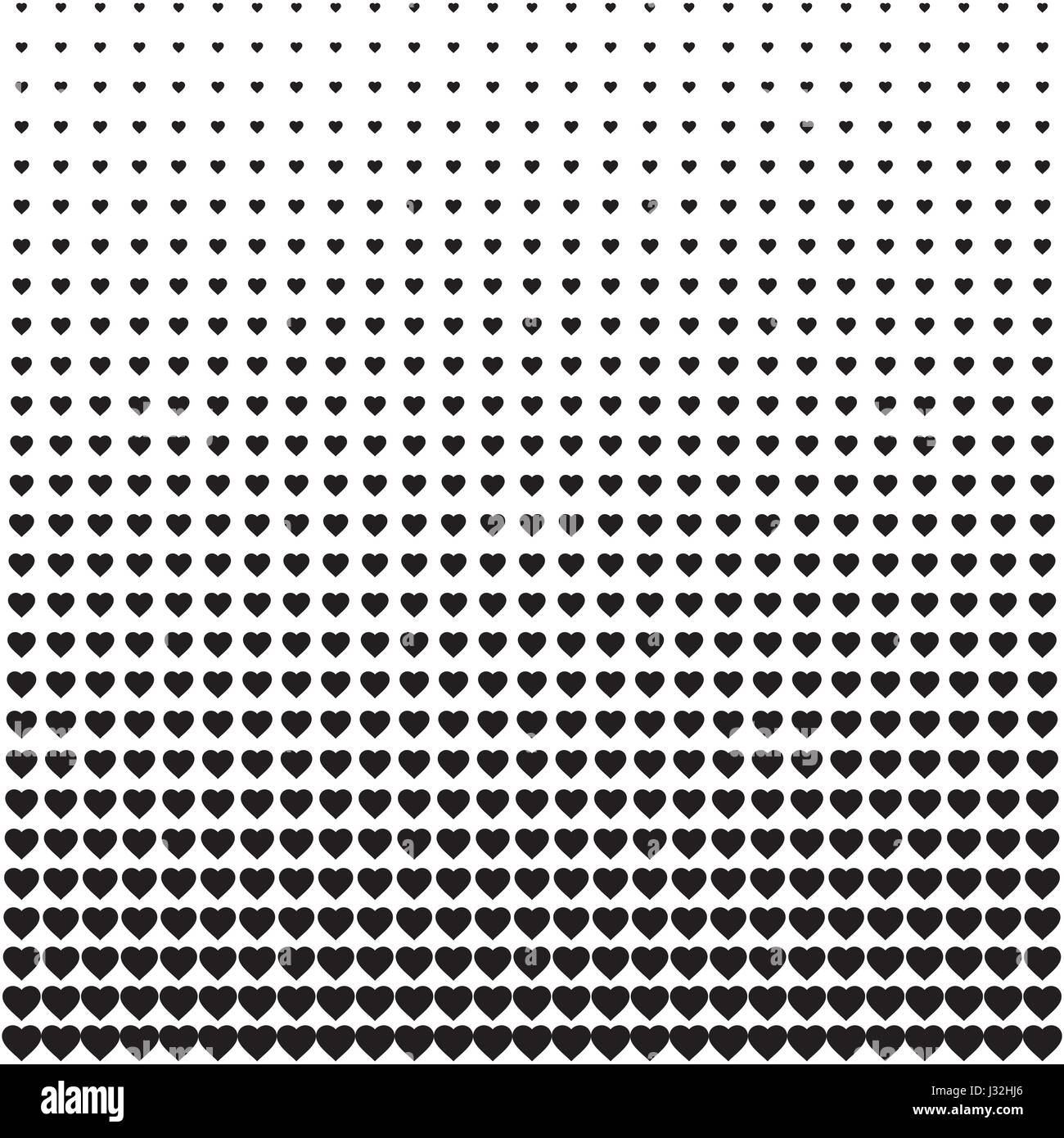 Heart Shape halftone pattern background Stock Vector Image & Art - Alamy