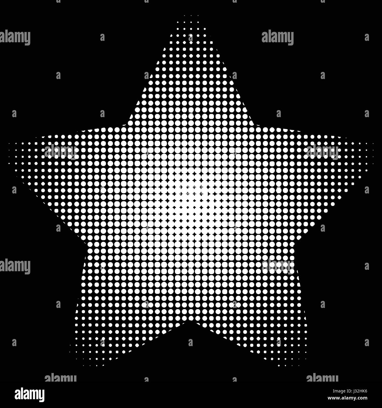 Random star shape pattern Black and White Stock Photos & Images - Alamy