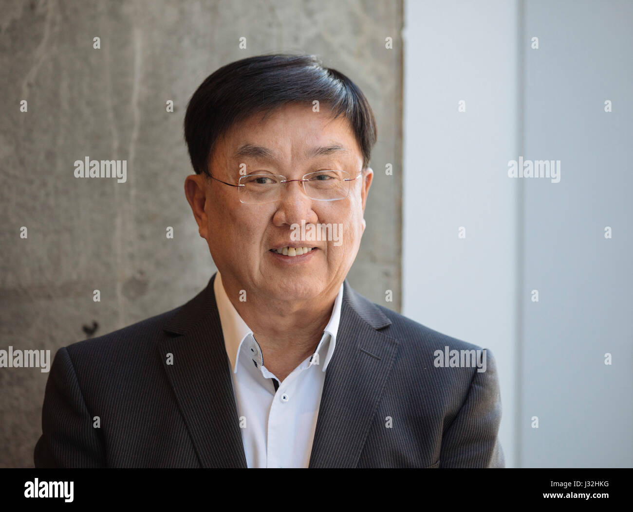 Stanley Ma, president and CEO of MTY Group, poses for a photograph ...