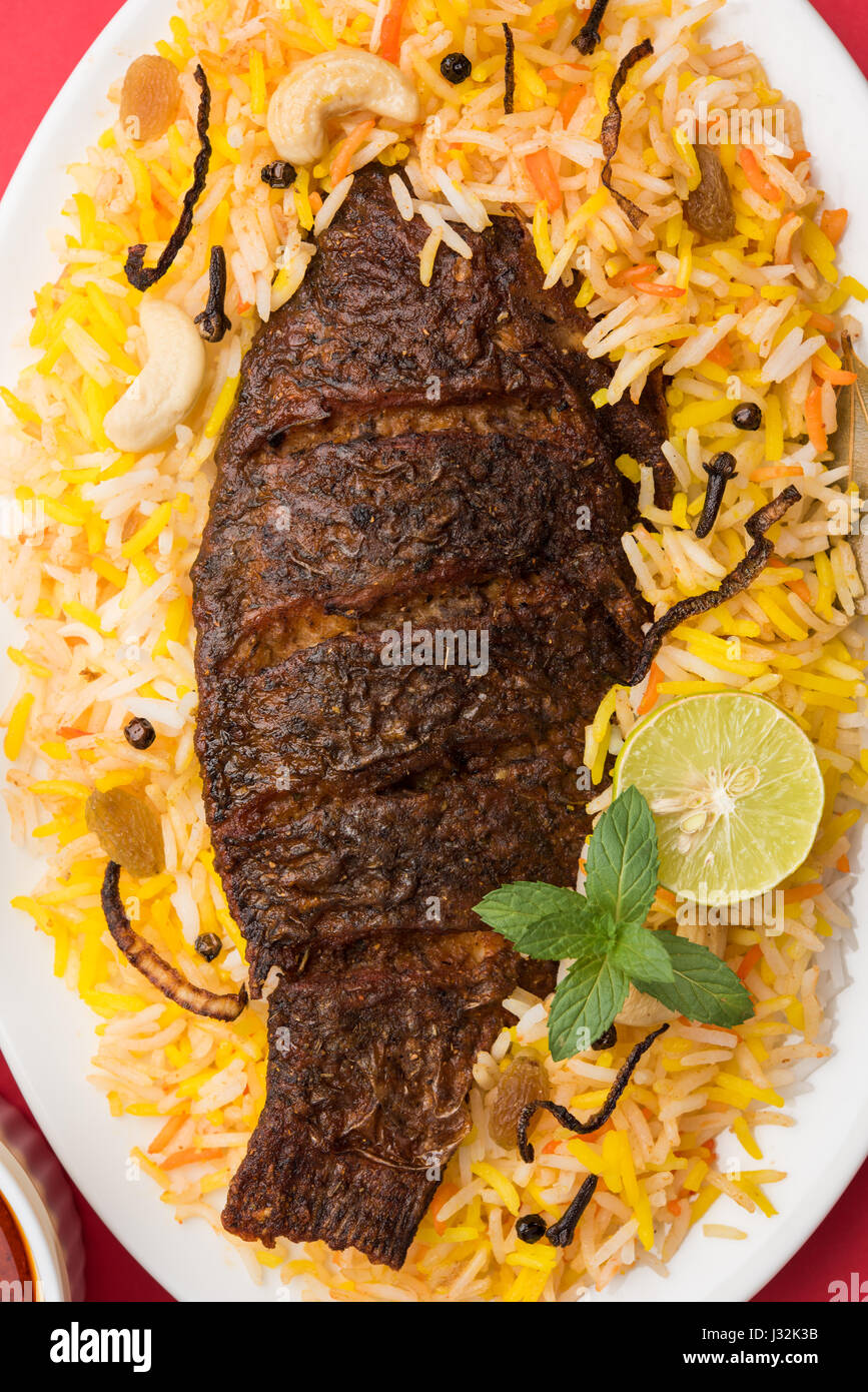 Arabic Fish Biryani