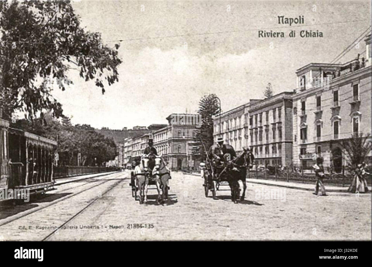 Napoli, Riviera di Chiaia 5 Stock Photo - Alamy