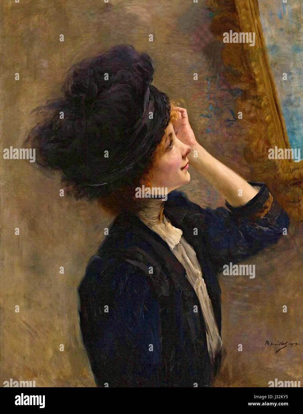 Andre Brouillet, a French artist, created works depicting the young ...