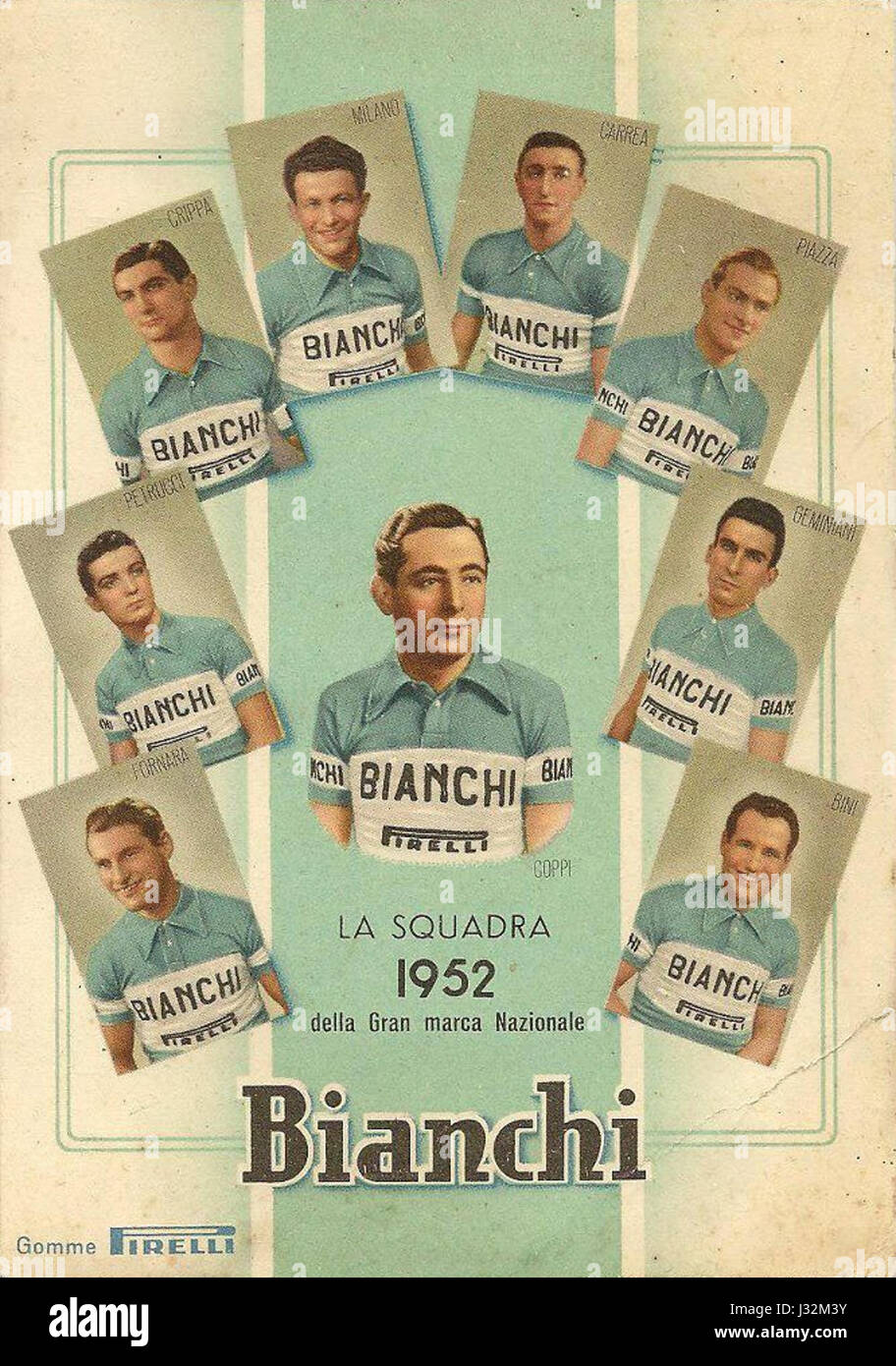 The Bianchi Cycling Team, established in 1952, is one of the most ...