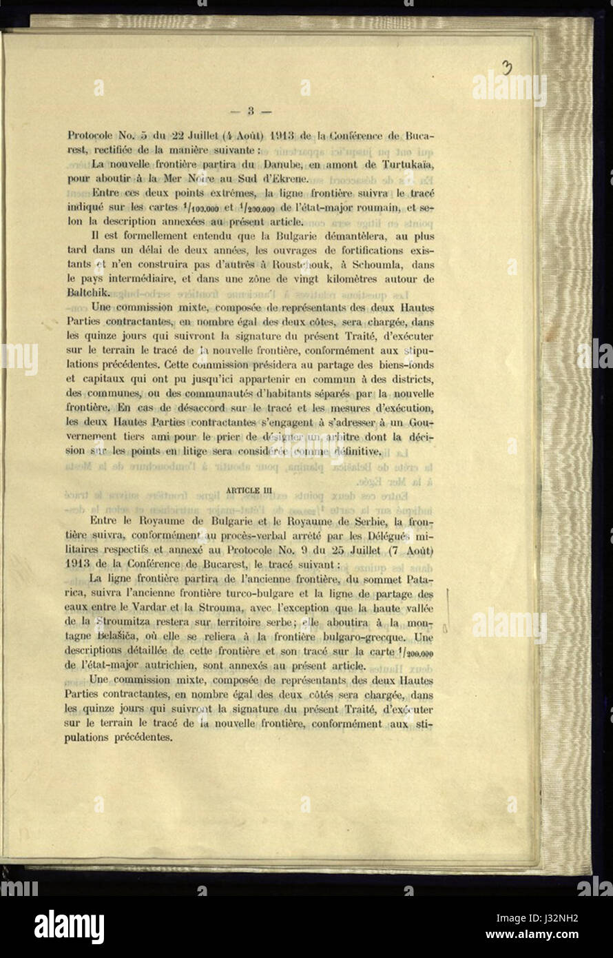 The Treaty of Bucharest, signed in 1913, marked the conclusion of the ...