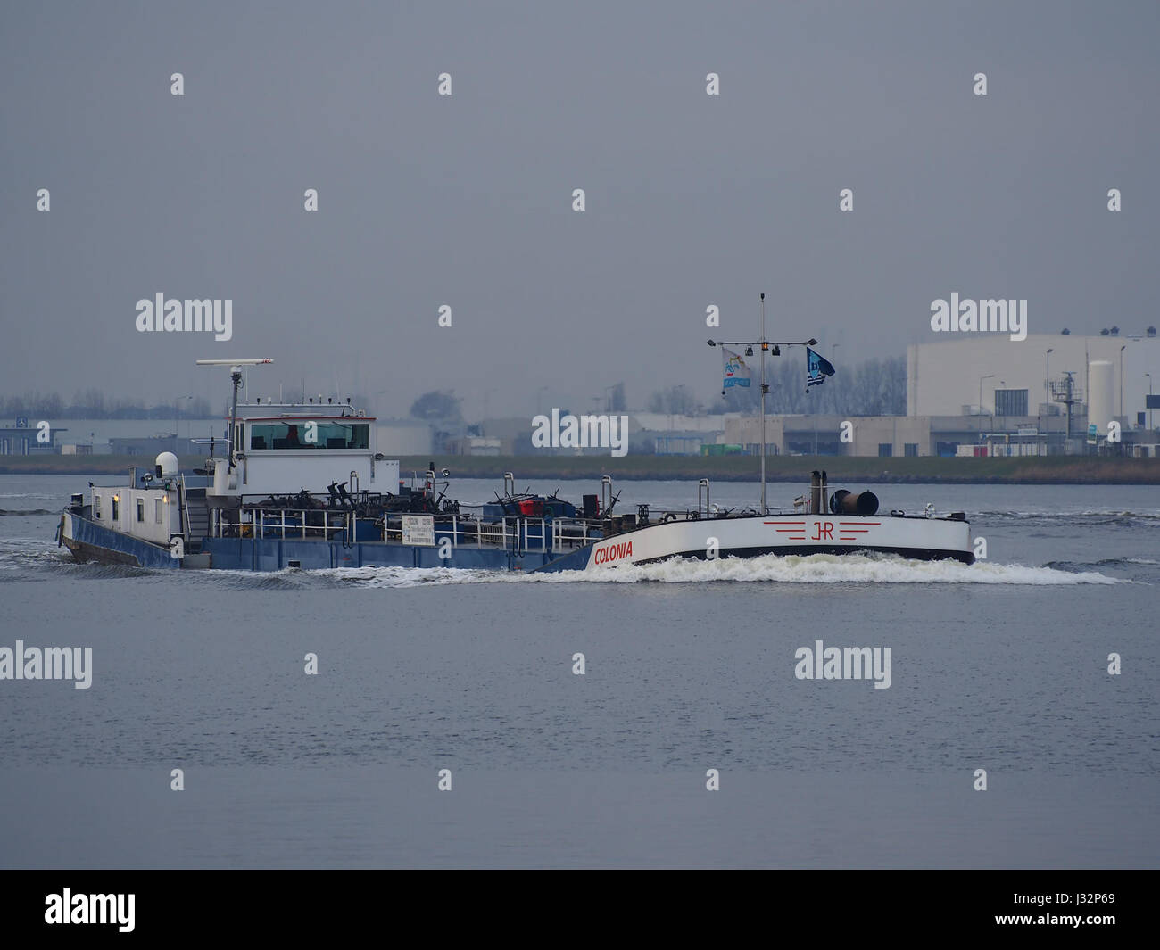 Colonia (ship, 1973) ENI 02317695 Noordzeekanaal pic2 Stock Photo - Alamy
