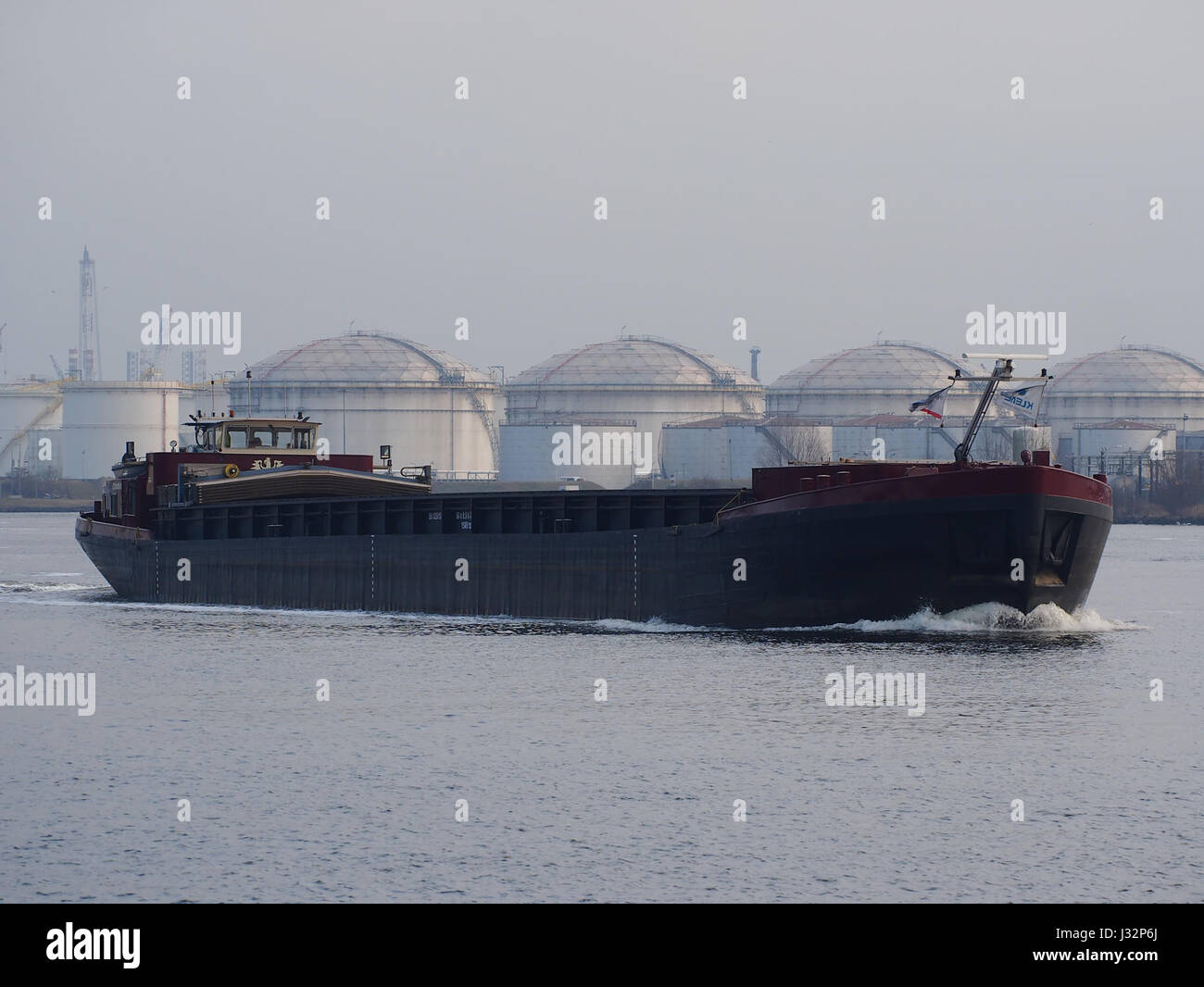 The ship 'Diadema,' built in 1970, is featured in this image taken in ...