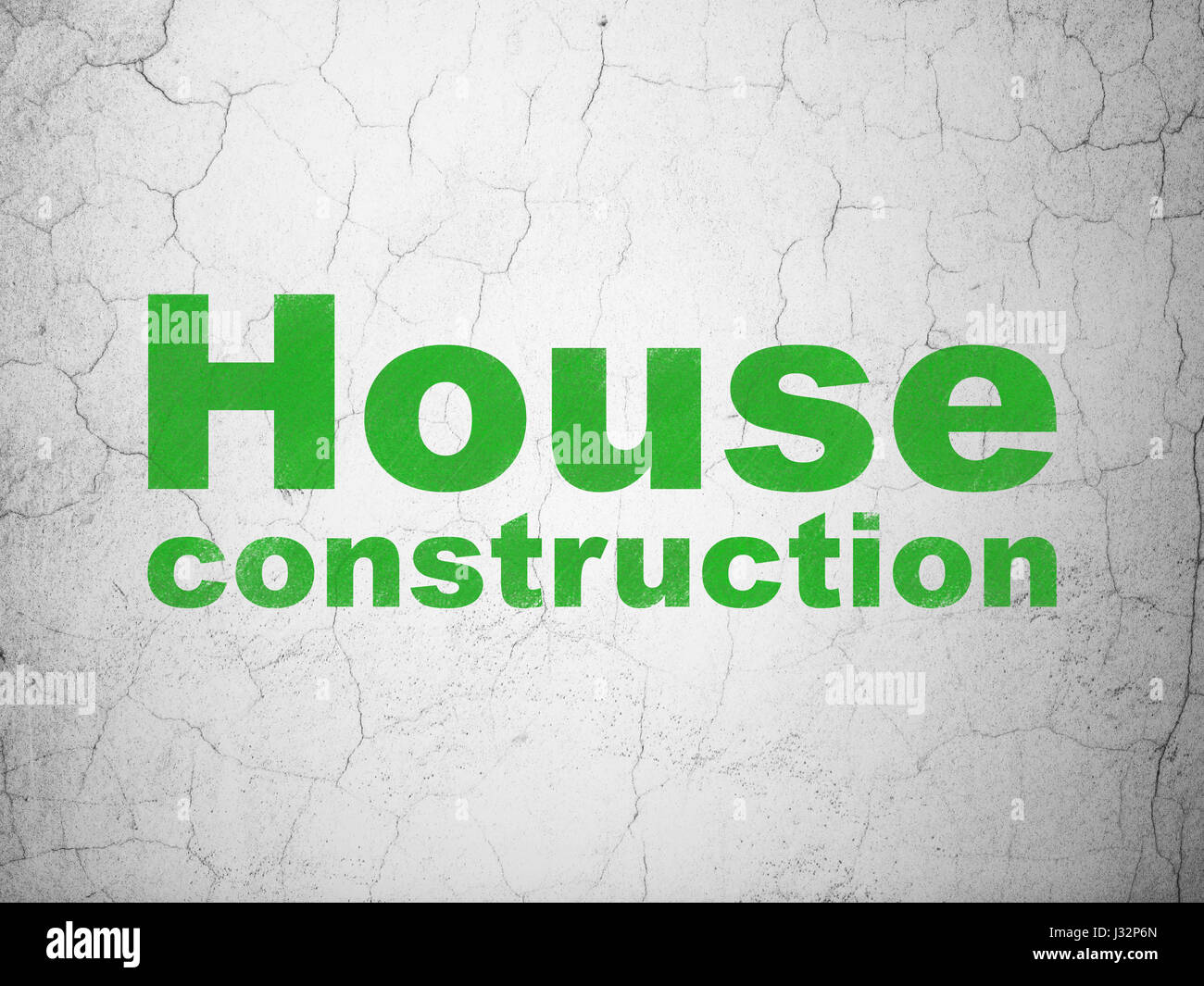 Construction concept: House Construction on wall background Stock Photo ...