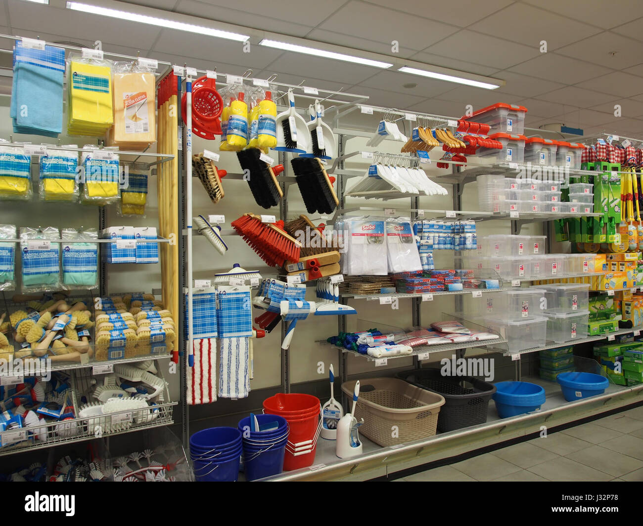 Food section store branding hi-res stock photography and images - Alamy