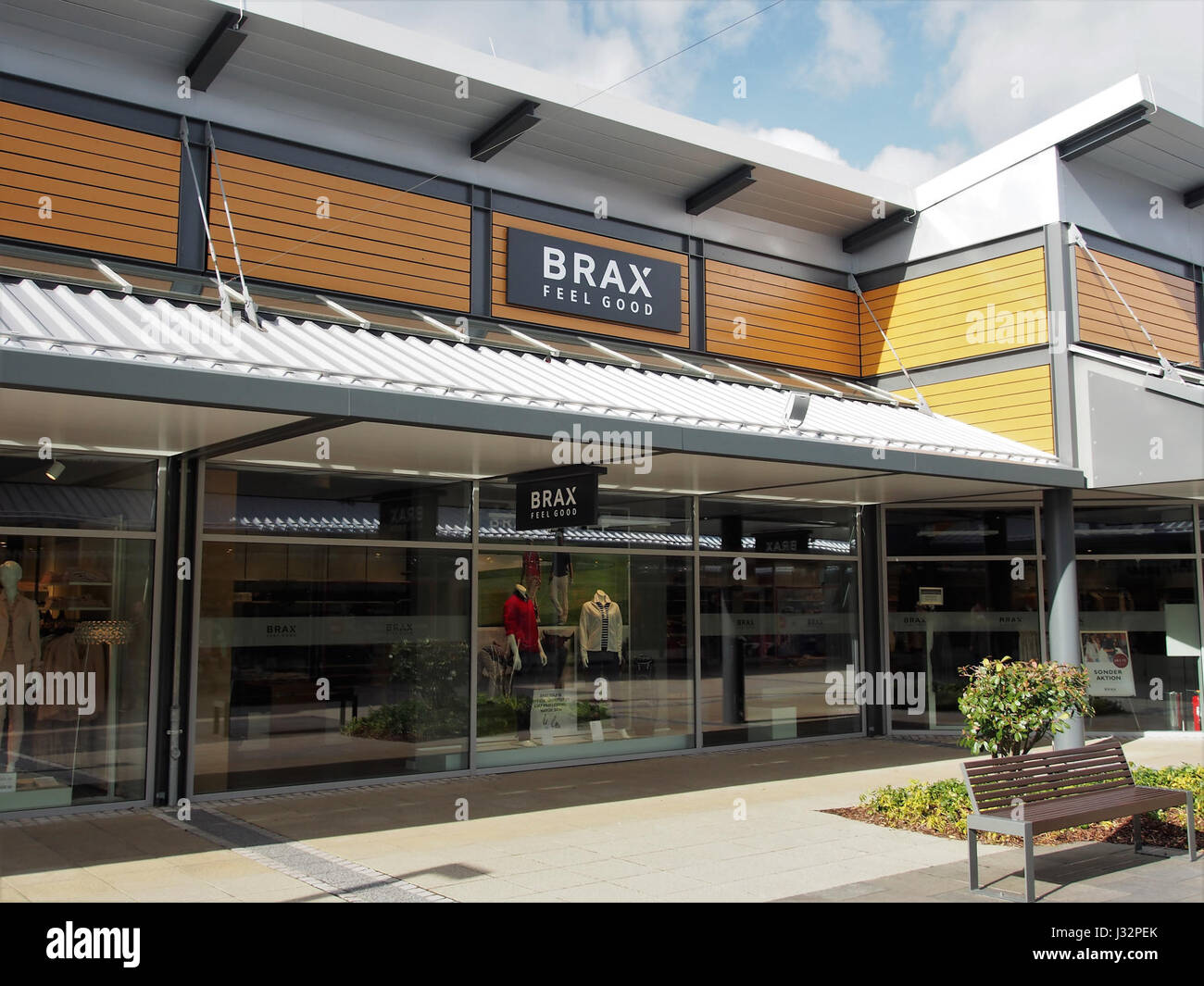 The image showcases the Outlet Center Zweibrücken, one of Germany's ...