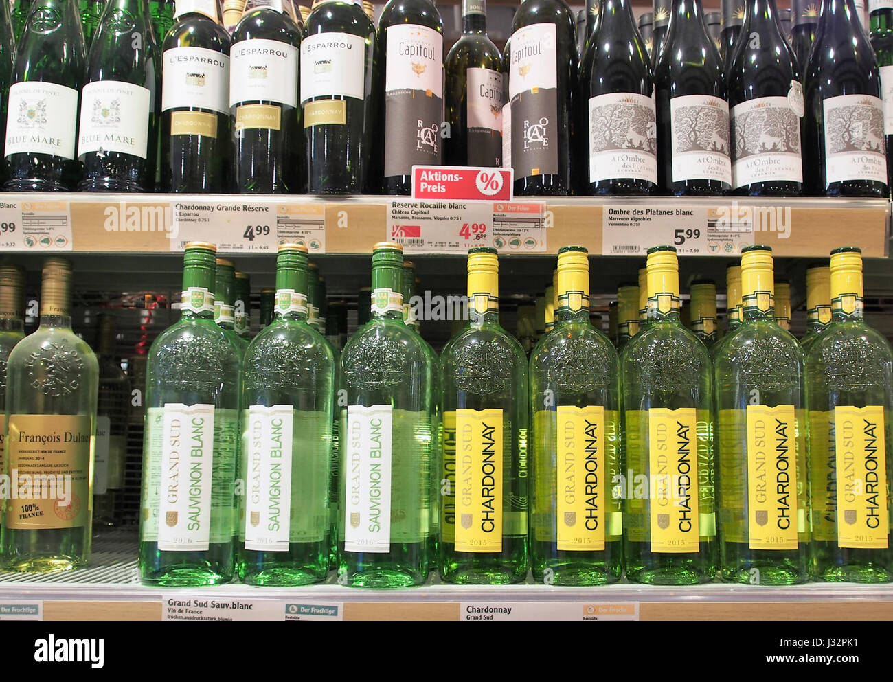 This photograph showcases various alcoholic beverages displayed at ...