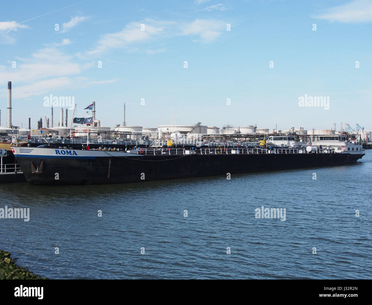 Roma (ship, 1987) ENI 07001747 Port of Rotterdam pic1 Stock Photo - Alamy