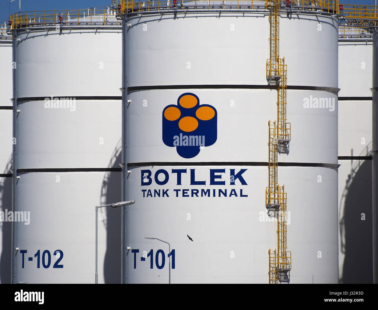 The Botlek tank terminal at the Port of Rotterdam is a key industrial ...