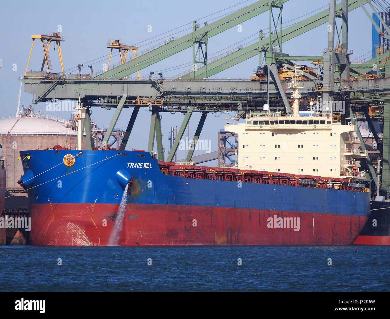 An image of the vessel Trade Will (IMO 9528562), a container ship ...