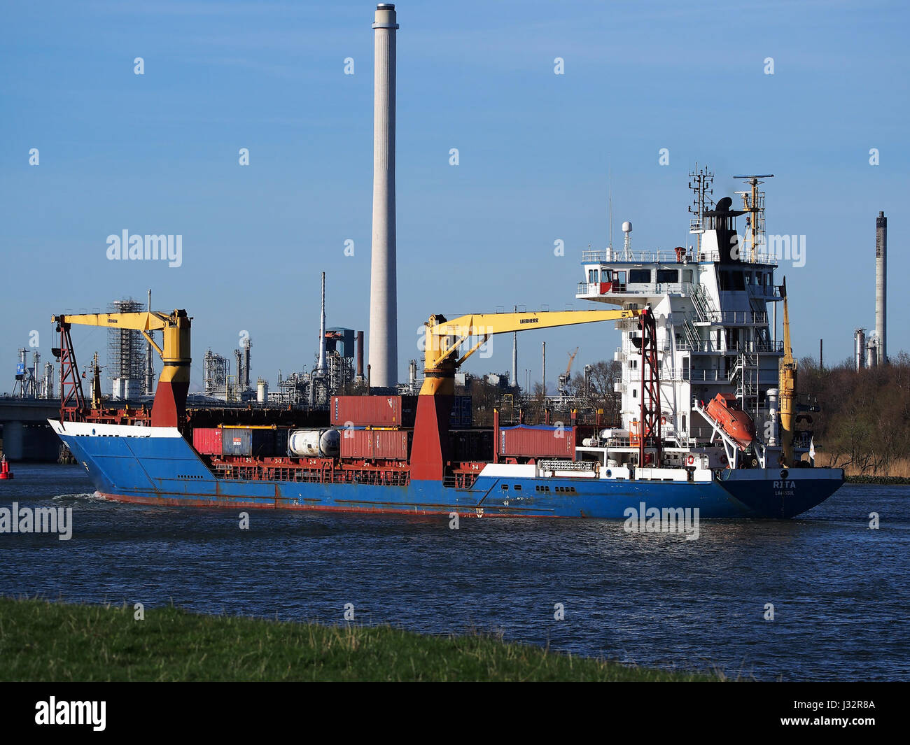 The 'Rita' is a 2005-built ship with IMO 9318931, photographed near the ...