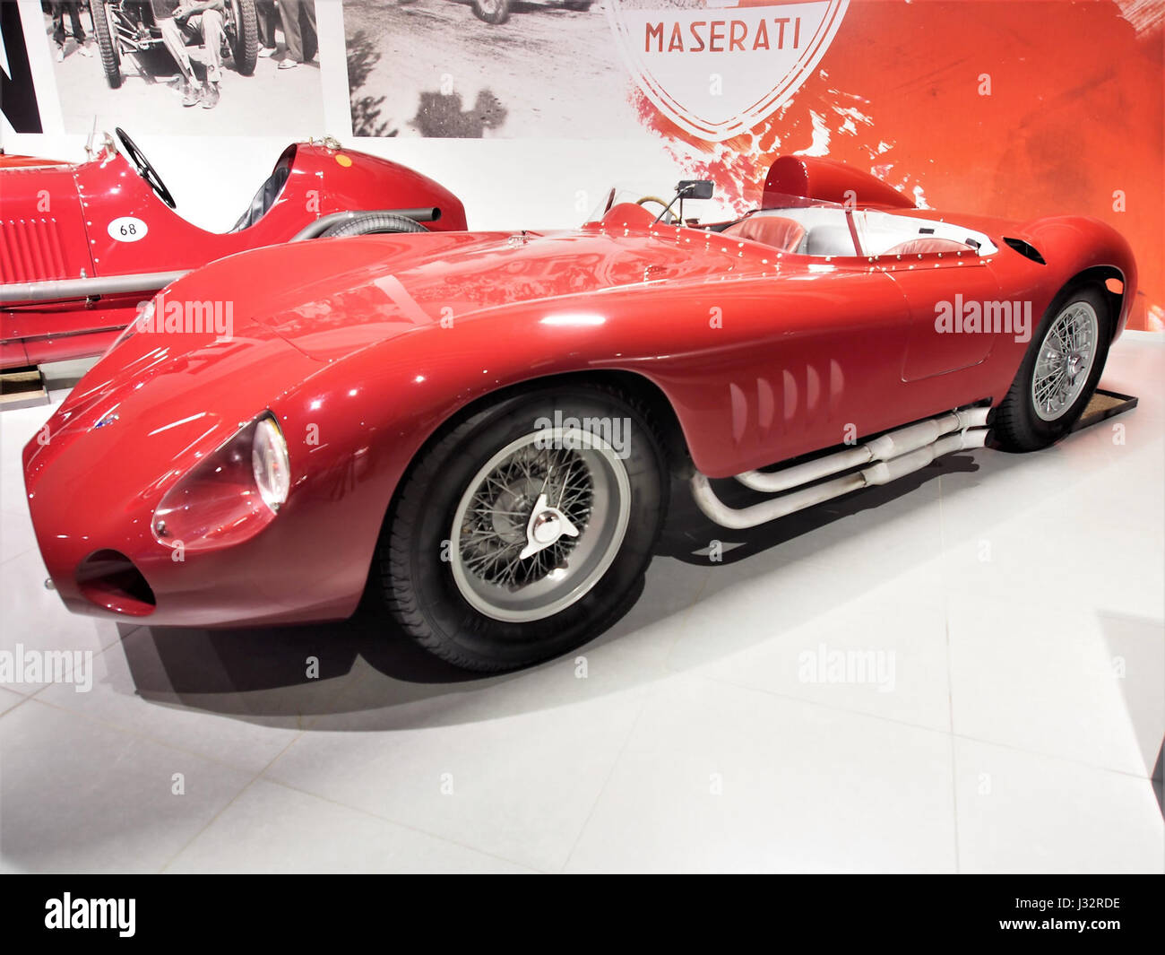 The 1957 Maserati 300S is a classic sports car featuring a 6-cylinder ...