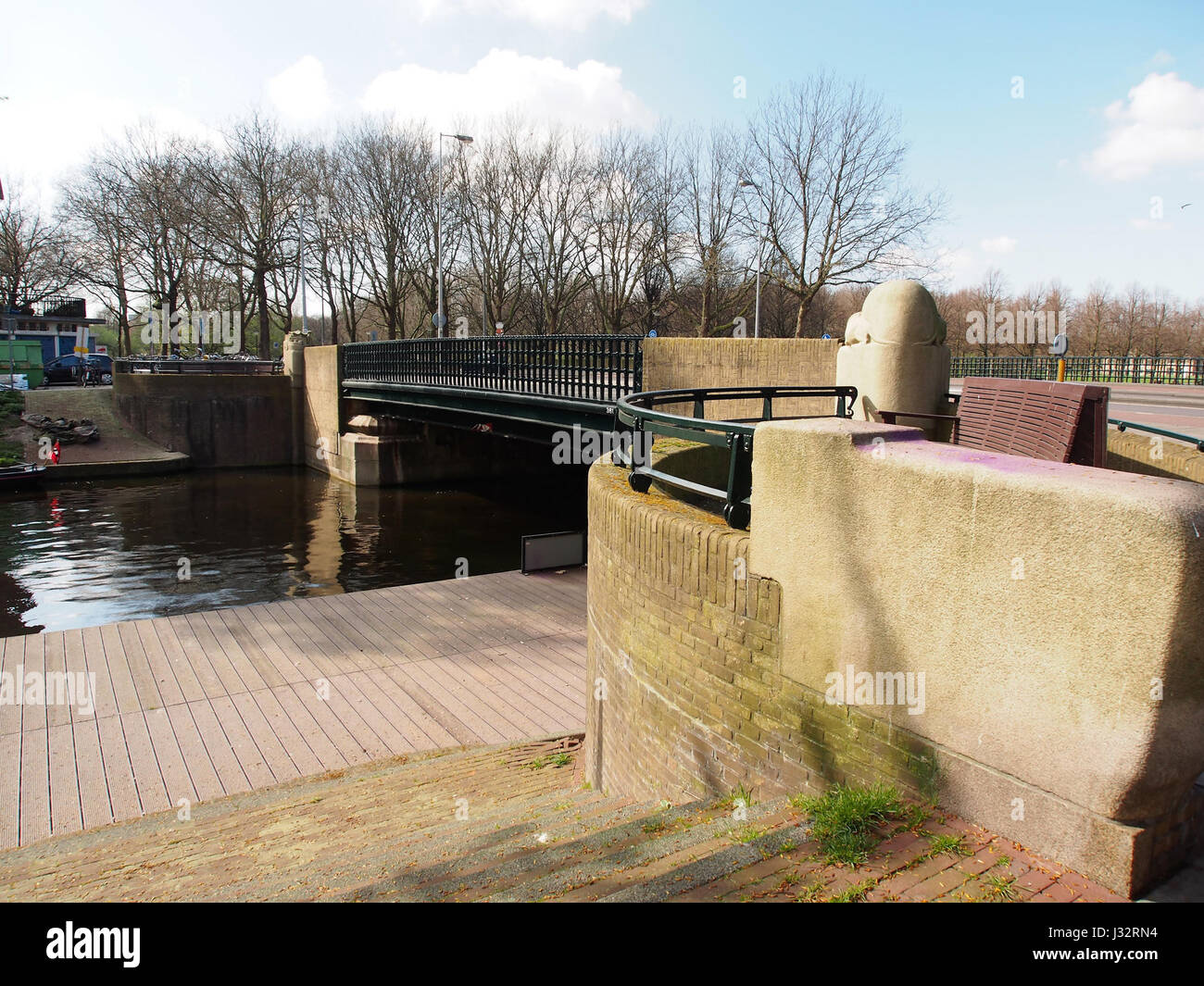 The Vierwindstrekenbrug (Bridge 381) is a drawbridge located in the ...