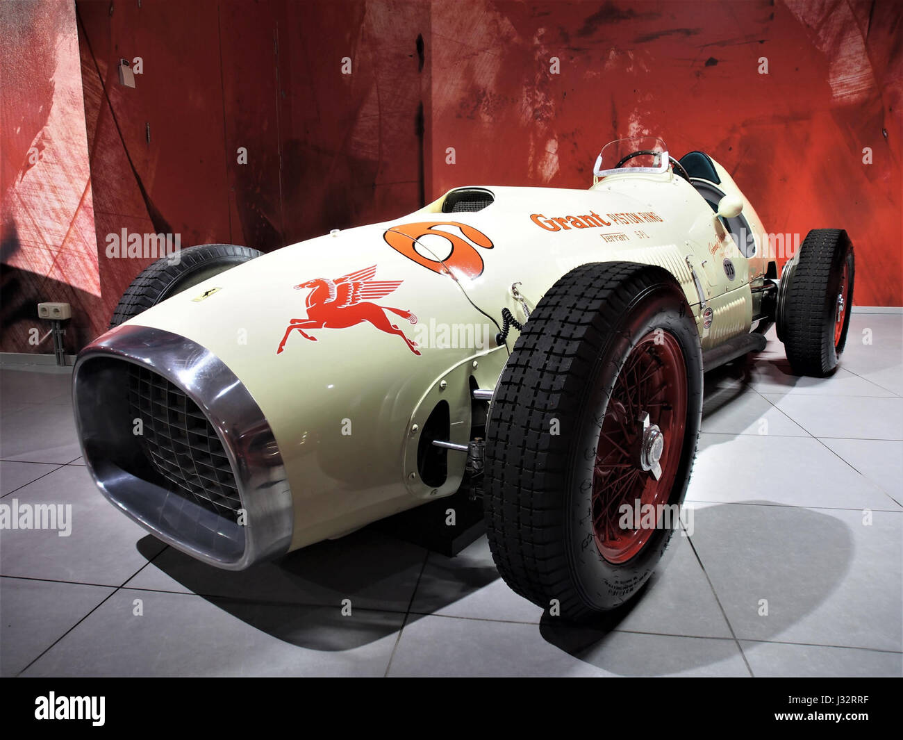 The 1952 Ferrari 375 Indianapolis is a classic race car powered by a 12 ...