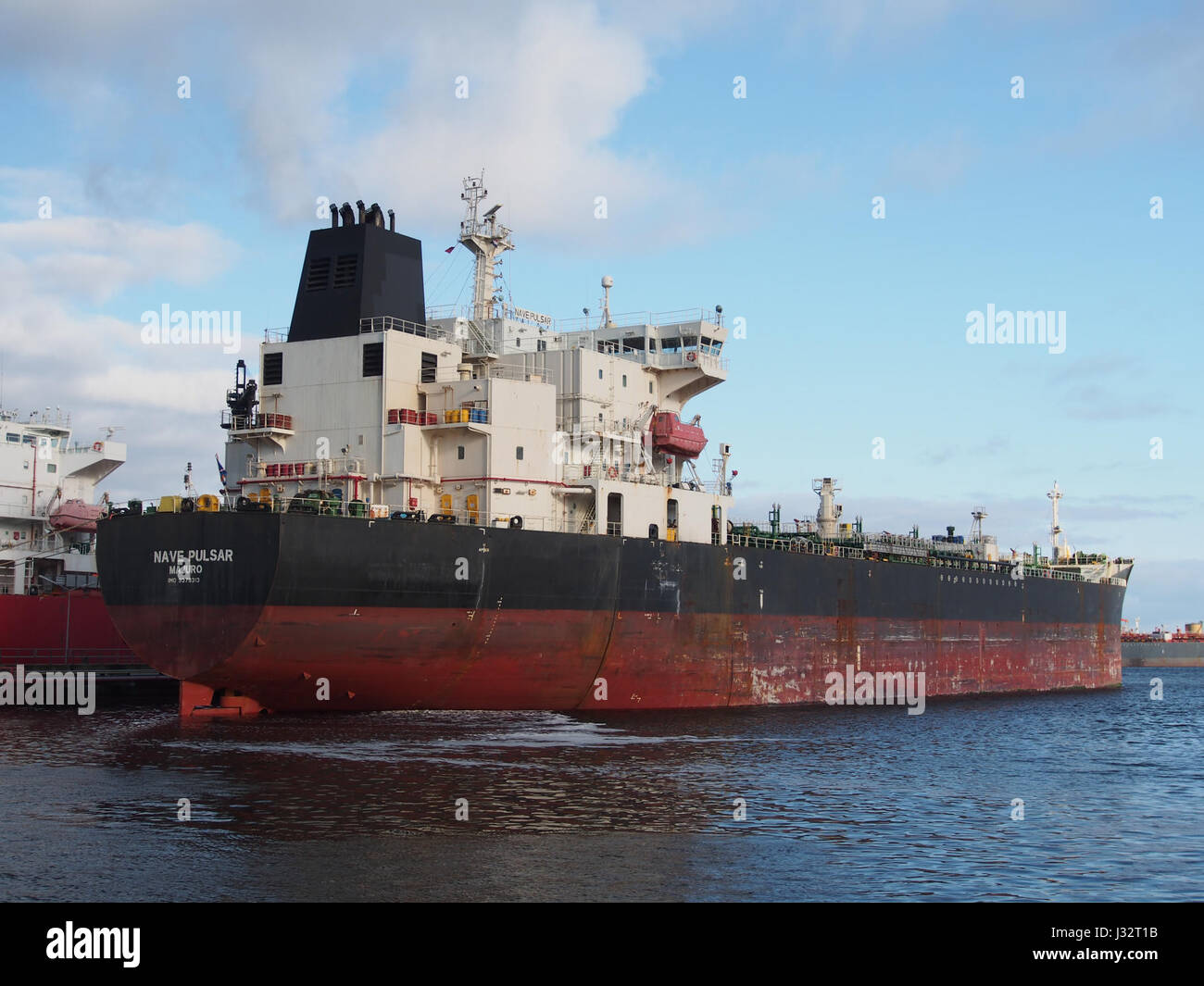 An image of the ship 'Nave Pulsar,' a 2007-built vessel identified by ...