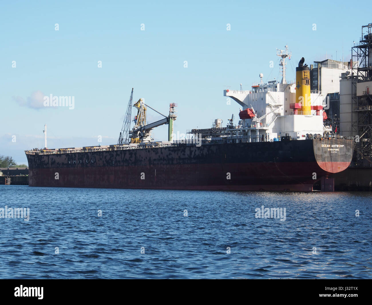 Ocean Antwerp (ship, 2007) IMO 9427029 Port of Amsterdam Stock Photo ...