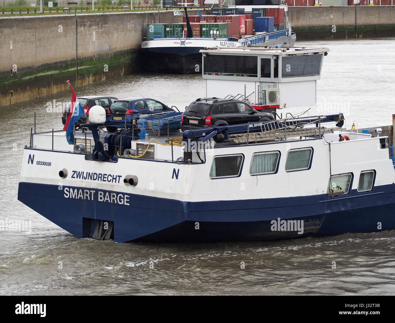 The *Smart Barge*, launched in 2008, is an innovative vessel designed ...