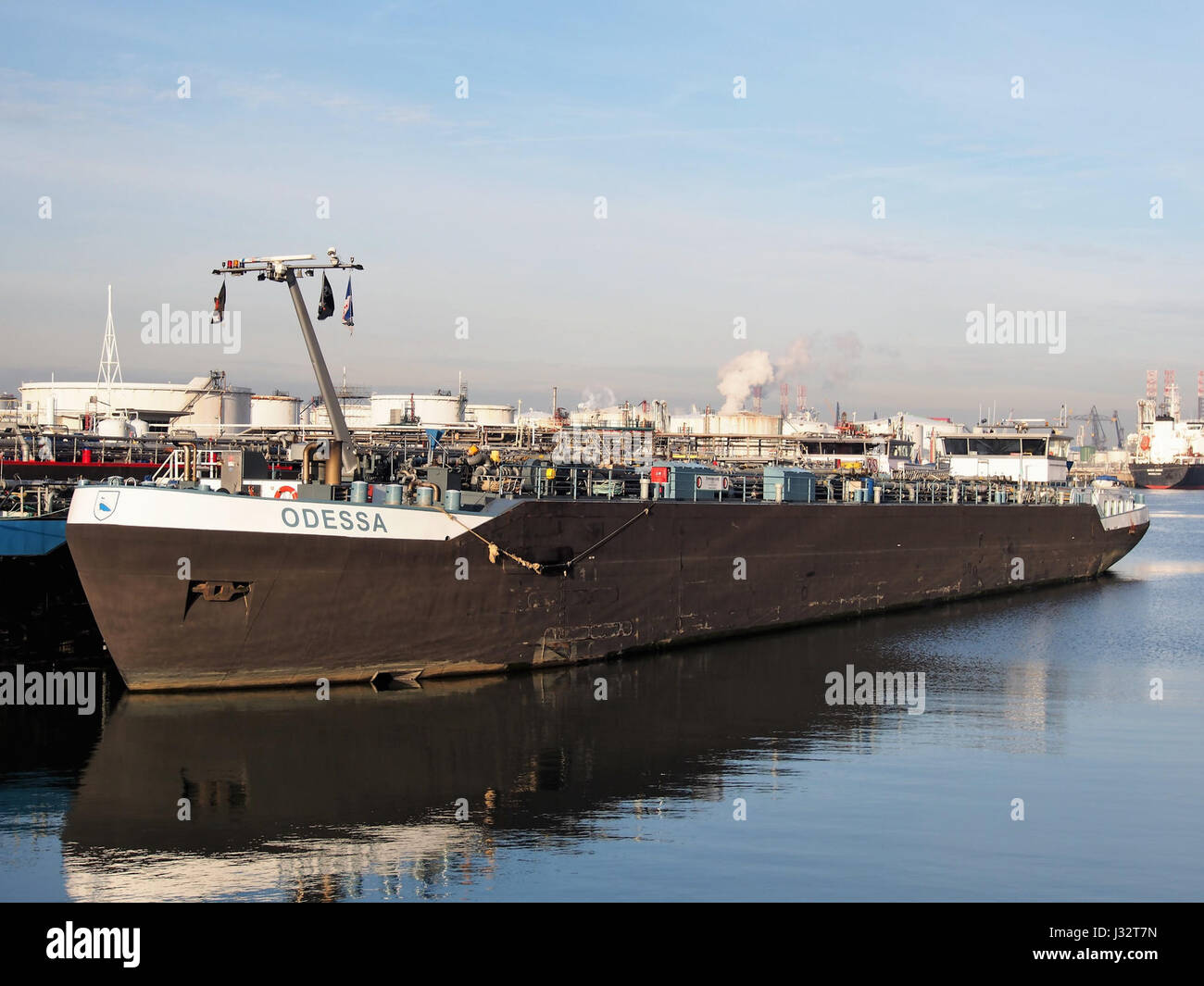 A photograph of the ship 'Odessa,' built in 2009 and registered under ...