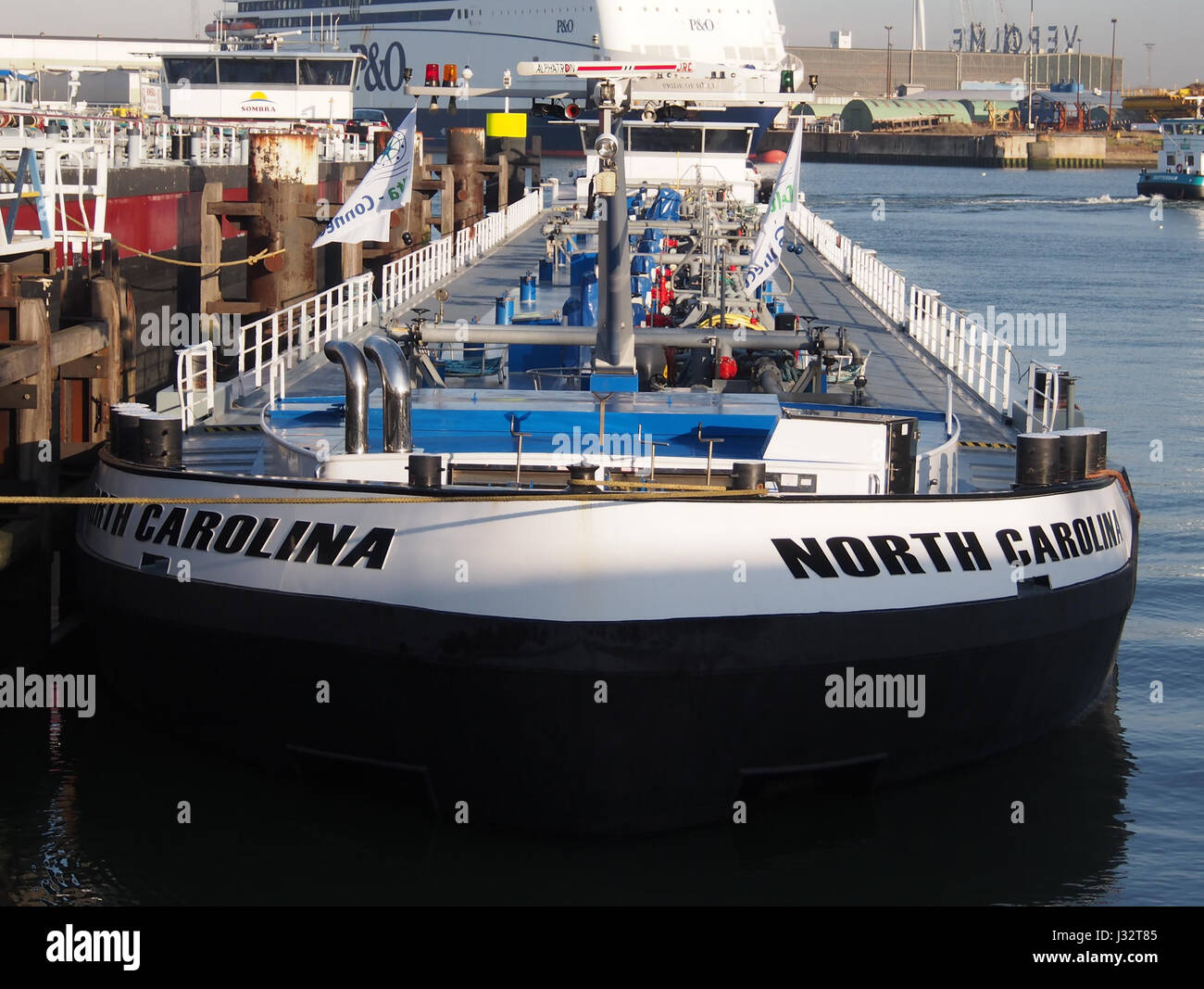 North Carolina (ship, 2009) ENI 02332196 Welplaathaven pic3 Stock Photo ...
