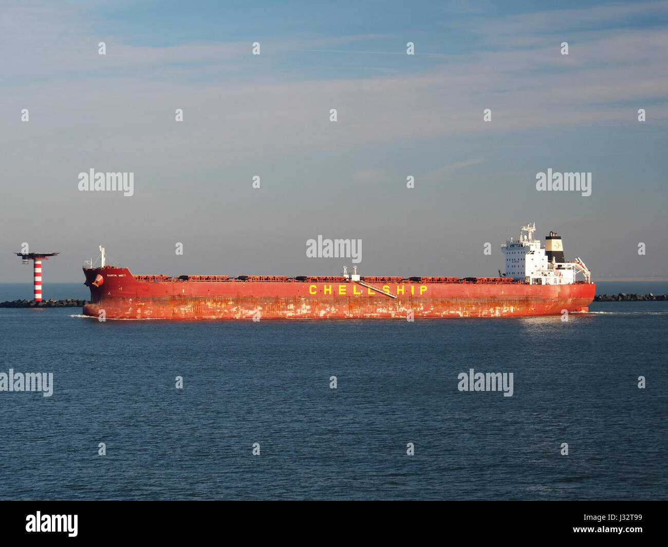 The Darya Moti, a 2010-built vessel with IMO 9471252, departs the Port ...