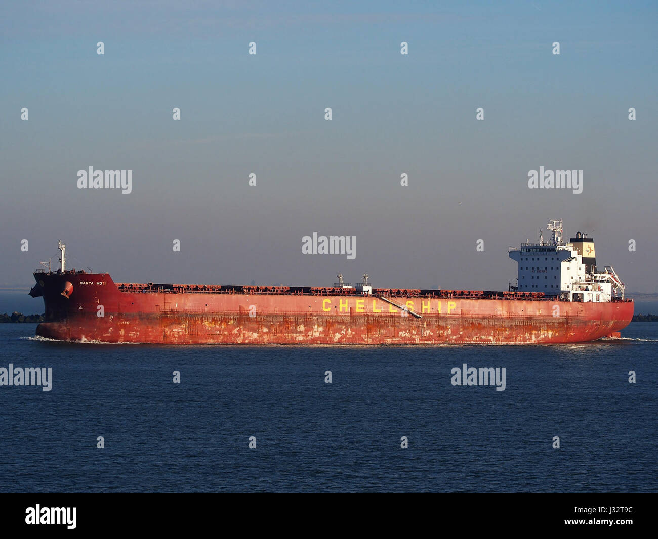 The Darya Moti, a cargo ship built in 2010 with IMO number 9471252, is ...