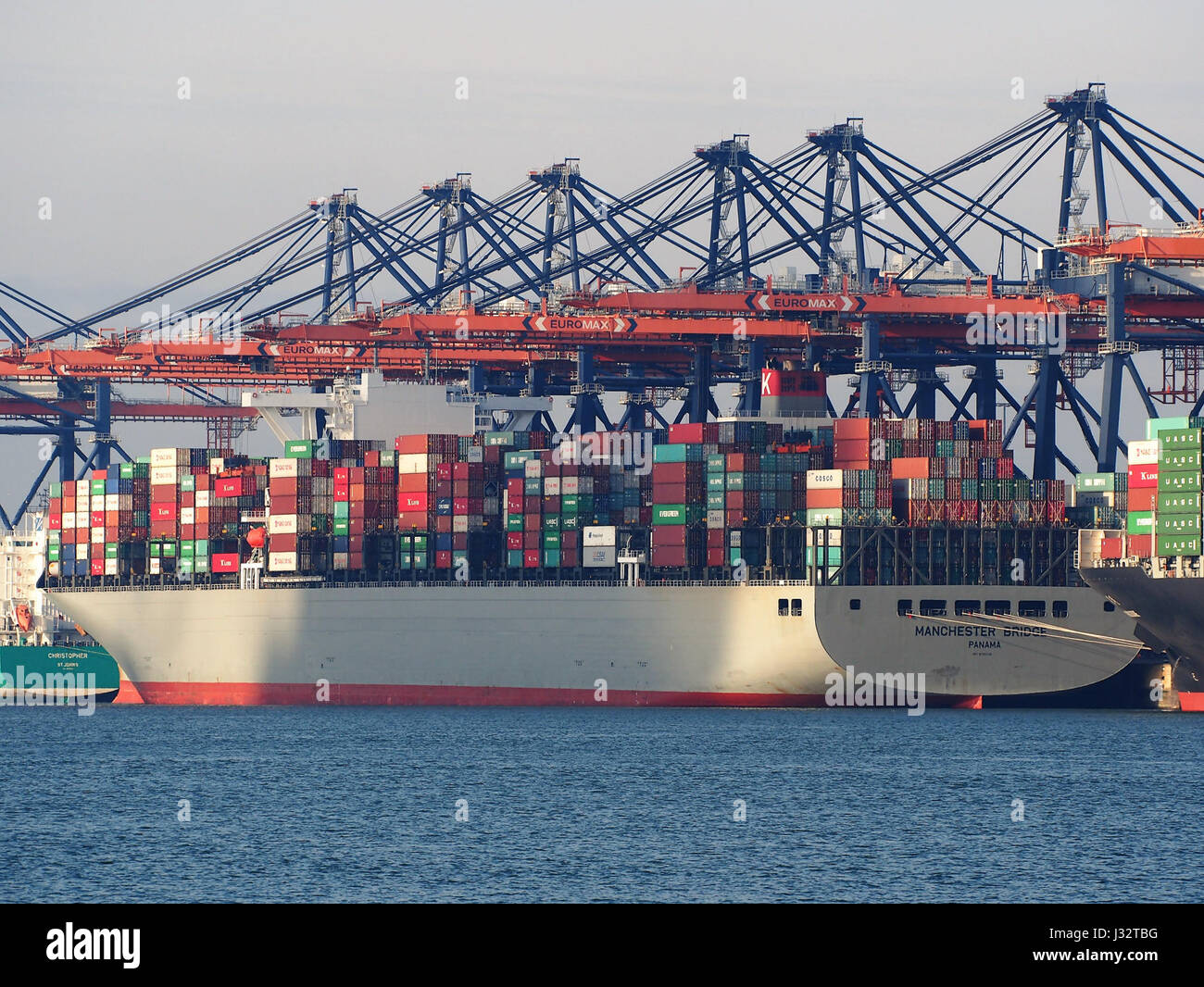 The Manchester Bridge, a vessel built in 2015, is seen docked at the ...