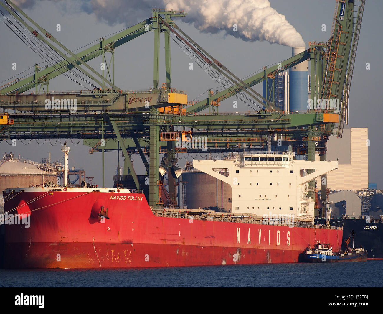 Image of the 'Navios Pollux' ship, a bulk carrier, taken in 2009 at the ...