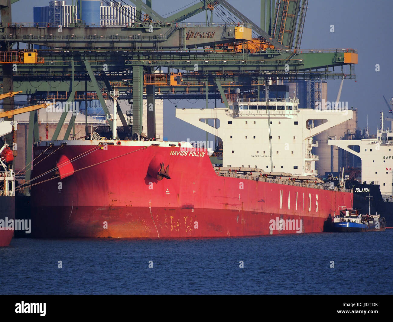 The 'Navios Pollux' is a ship built in 2009 and registered with IMO ...