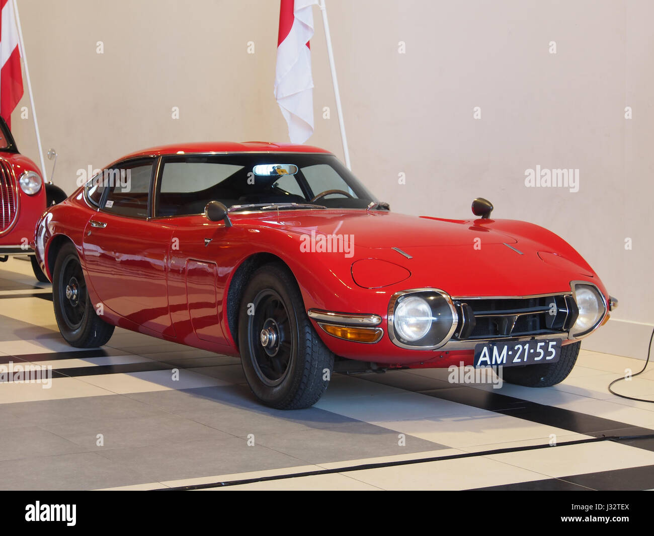 The 1968 Toyota 2000GT is a classic Japanese sports car known for its ...