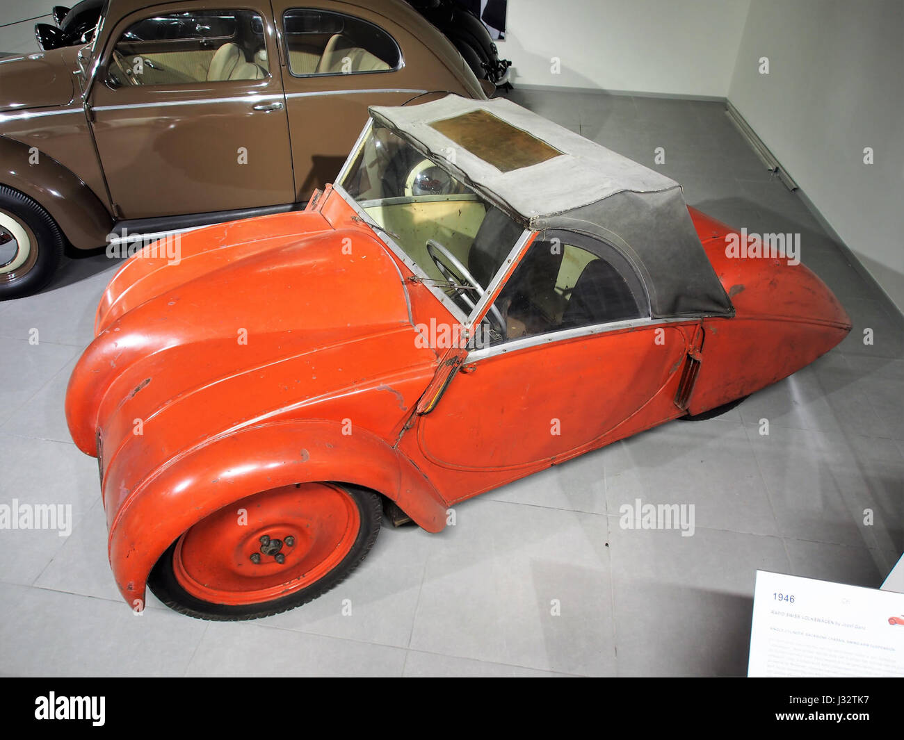 The 1946 Rapid Swiss Volkswagen, designed by Jozef Ganz, features a 1 ...