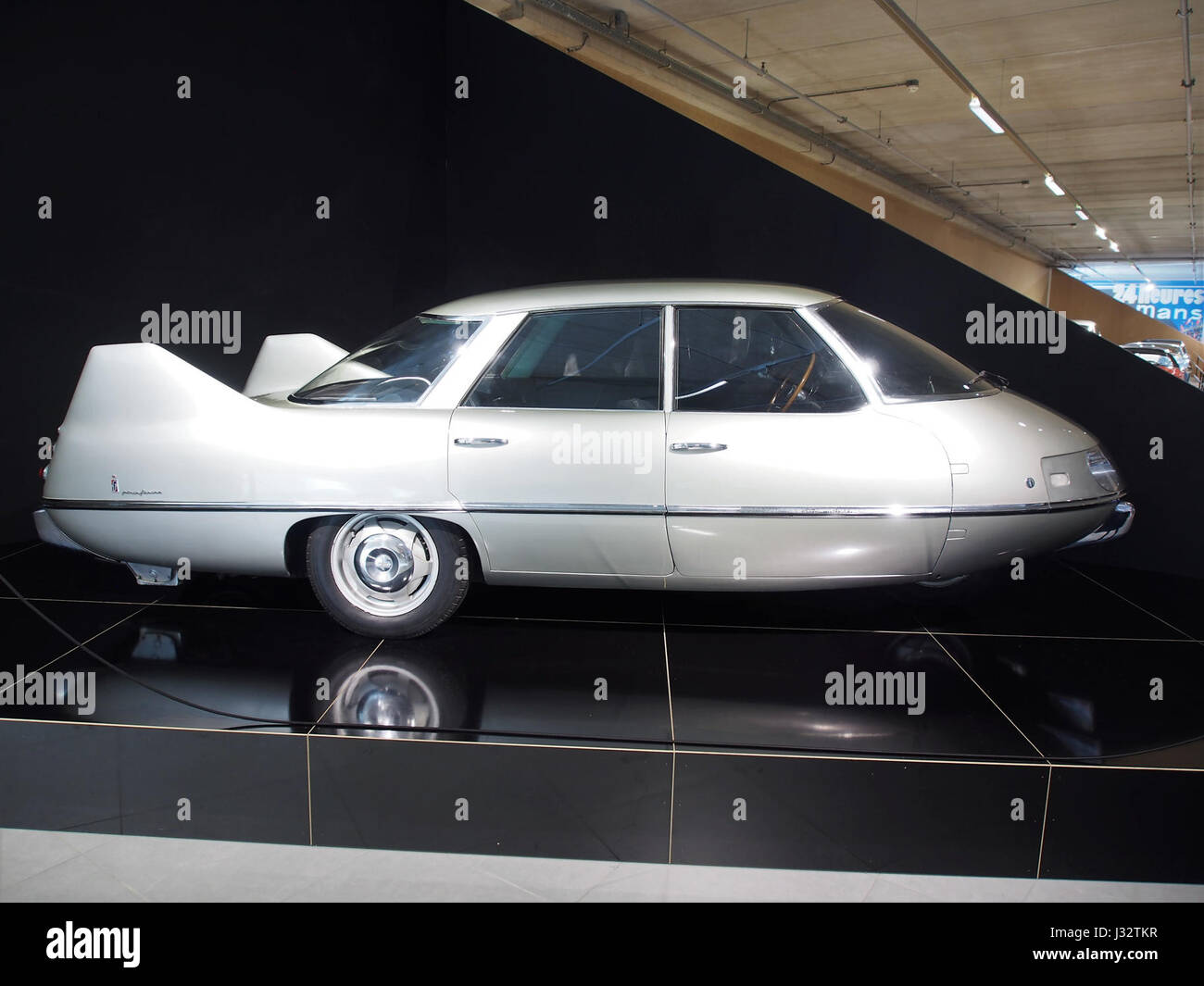 The 1960 Pininfarina X is a concept car featuring a sleek design and ...