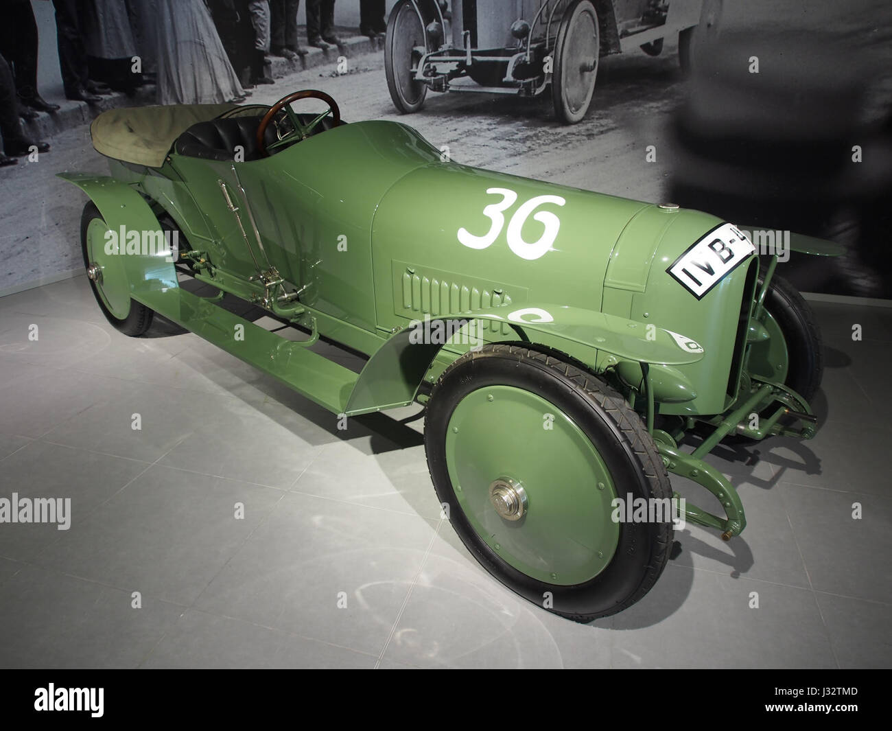 The 1910 Benz Prince Heinrich is a vintage automobile featuring a 4 ...