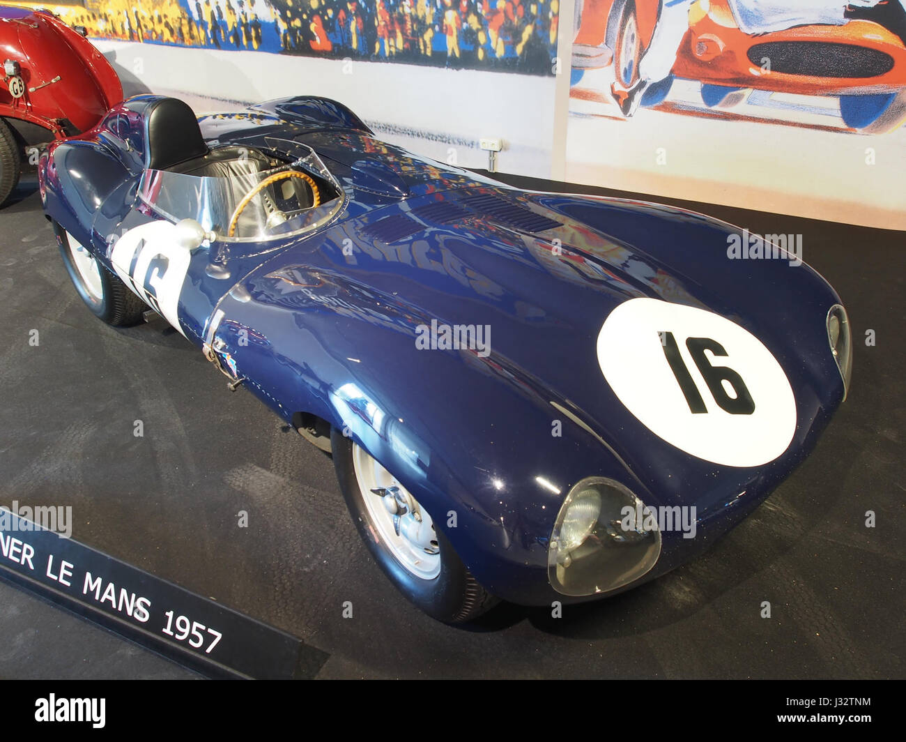 1956 JAGUAR D-TYPE XKD 606,1957 LE MANS WINNER photo 1 Stock Photo - Alamy