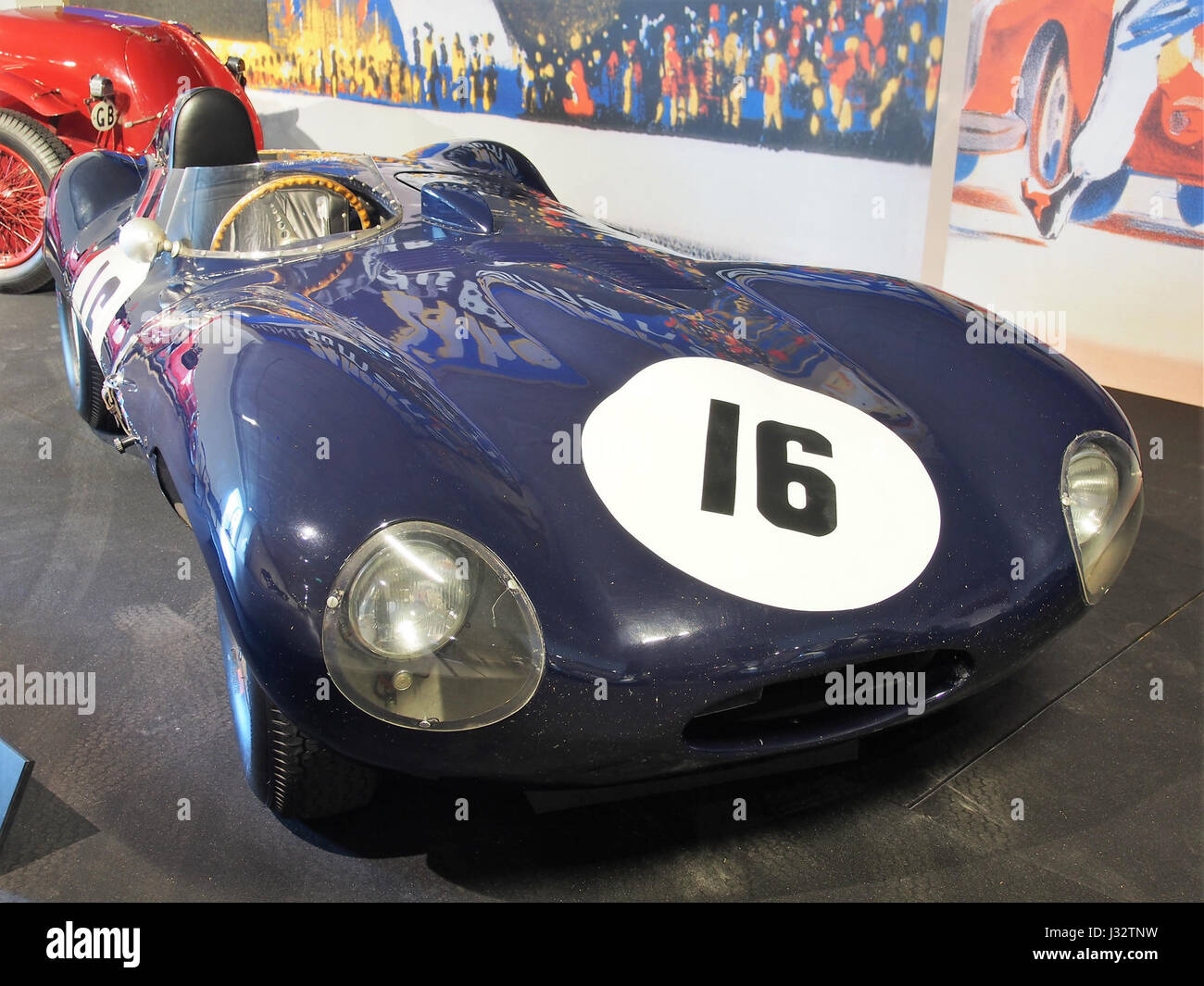 Le Mans 1956 Jaguar D Type High Resolution Stock Photography and Images ...